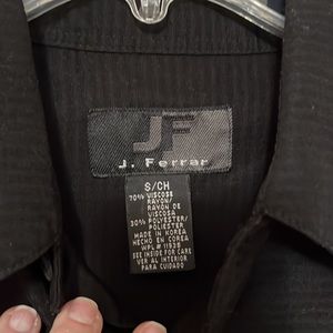 jf j.ferrar | Shirts | J Ferrar Mens Black Short Sleeve Button Up Shirt ...
